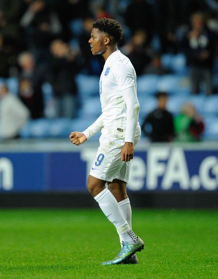 Chuba Akpom England U21 Celebrates His Editorial Stock Photo - Stock ...