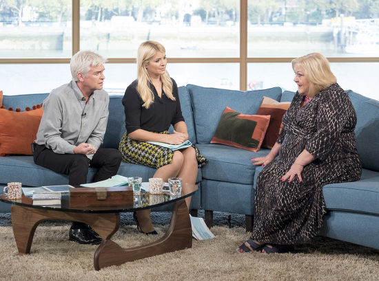 Phillip Schofield Holly Willoughby Judith Stillwell Editorial Stock ...