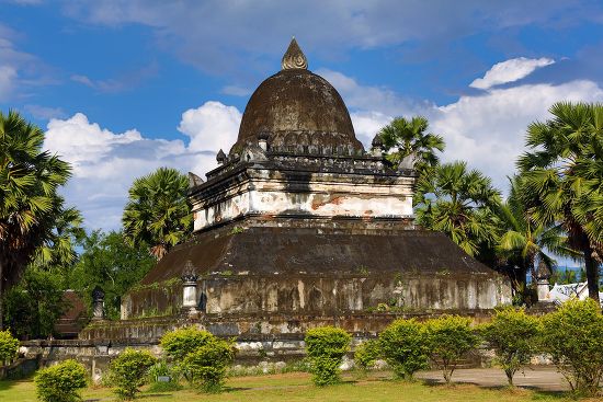 That Makmo Stupa Vat Visoun Aka Editorial Stock Photo - Stock Image ...