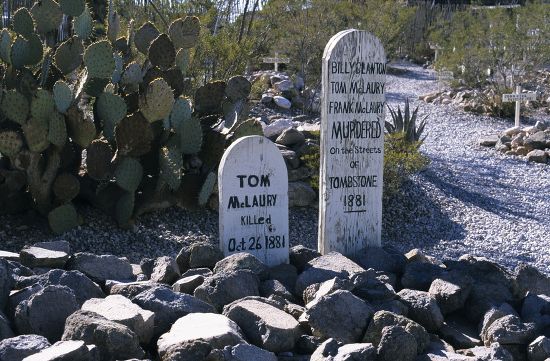 Usa Arizona Tombstone Boot Hill Graveyard Editorial Stock Photo - Stock ...