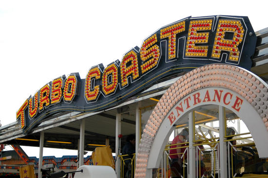 Turbo Coaster Rollercoaster On Brighton Pier Editorial Stock Photo ...