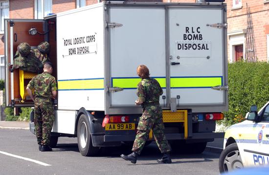 Bomb Disposal Lorry Editorial Stock Photo - Stock Image | Shutterstock