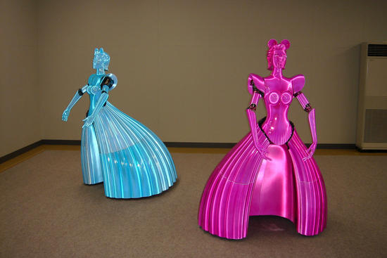 Dancing Robots Partner Ballroom Dance Robot Editorial Stock Photo ...