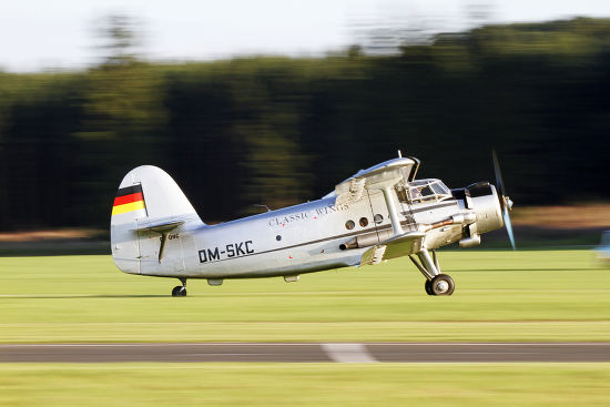 Vintage Aircraft Antonov An2 Largest Single Editorial Stock Photo ...