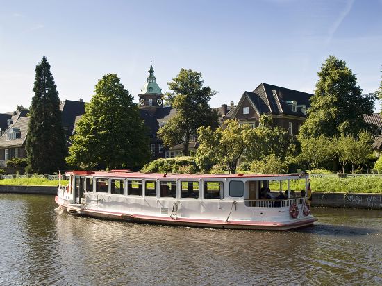 Excursion Ship On Alster Front St Editorial Stock Photo - Stock Image ...