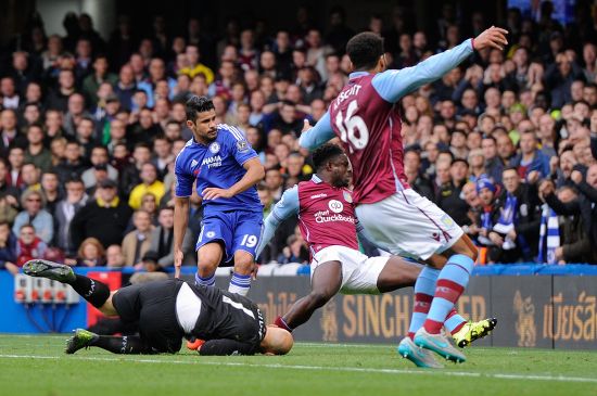 Radamel Falcao Chelsea Scores Opening Goal Editorial Stock Photo ...