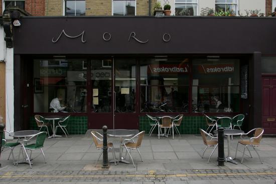 Moro Restaurant Exmouth Market London Britain Editorial Stock Photo ...
