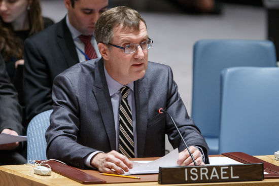David Roet Israeli Deputy Permanent Representative Editorial Stock ...