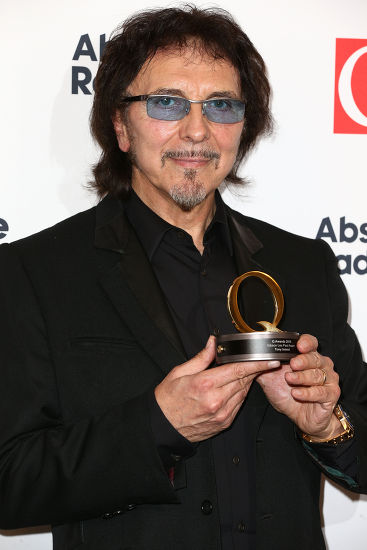 Tony Iommi Winner Gibson Les Paul Editorial Stock Photo - Stock Image ...