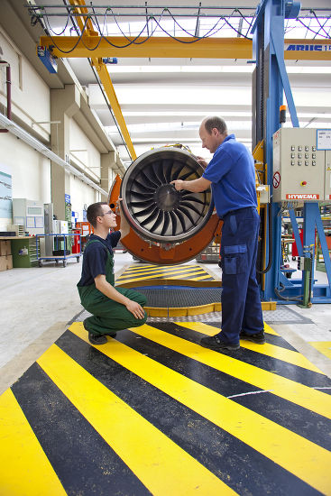 Jet Engine Construction Mtu Aero Engines Editorial Stock Photo - Stock ...