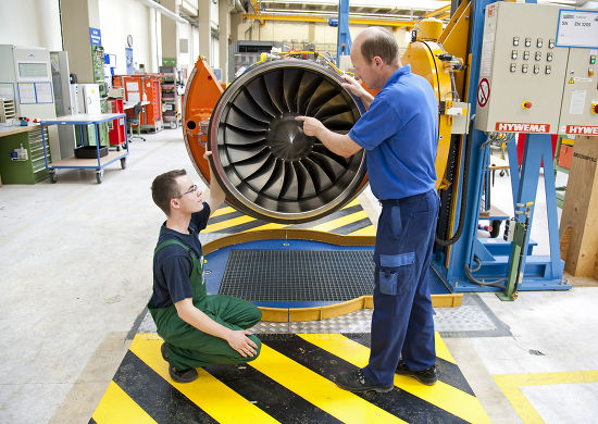 Jet Engine Construction Mtu Aero Engines Editorial Stock Photo - Stock ...