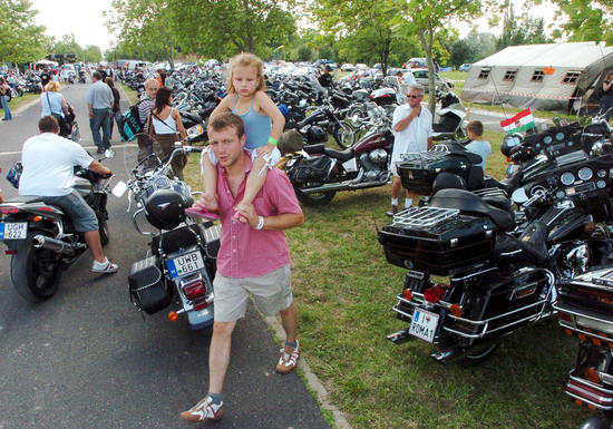 Annual Meeting Hungarian Central European Bikers Editorial Stock Photo ...