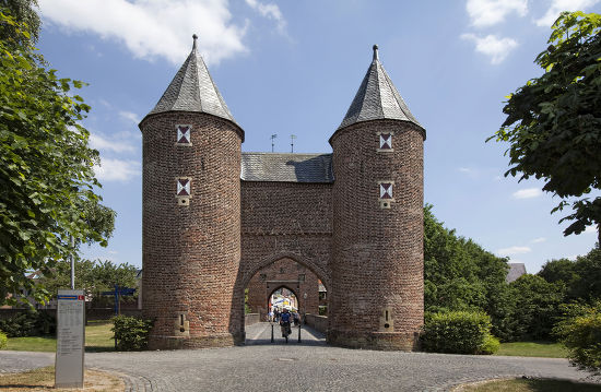 Northern City Gate Xanten Klever Tor Editorial Stock Photo - Stock ...