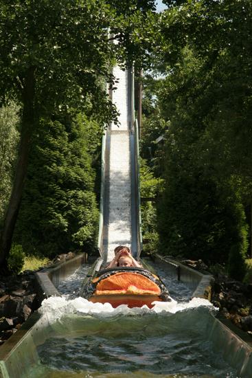 Thorpe Park Loggers Leap Log Flume Editorial Stock Photo - Stock Image ...