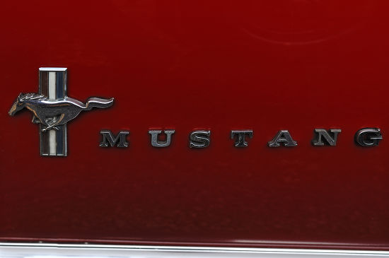 Detailed View Classic Car Lettering Emblem Editorial Stock Photo ...