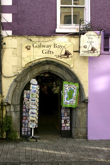 Galway Bay Gifts Shop Frontage City Editorial Stock Photo - Stock Image ...