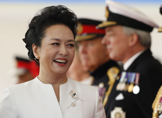 Chinese First Lady Peng Liyuan Greets Editorial Stock Photo - Stock ...