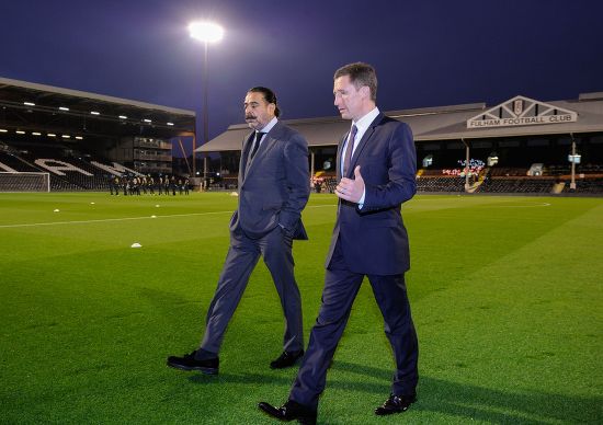 Fulham Owner Shahid Khan Ceo Alistair Editorial Stock Photo - Stock ...