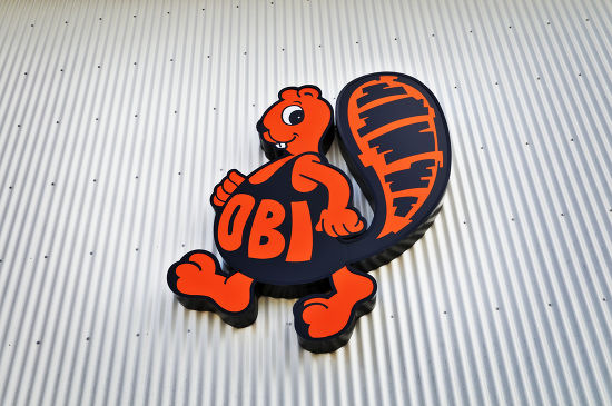 Obi Mascot Hardware Store Near Munich Editorial Stock Photo - Stock ...