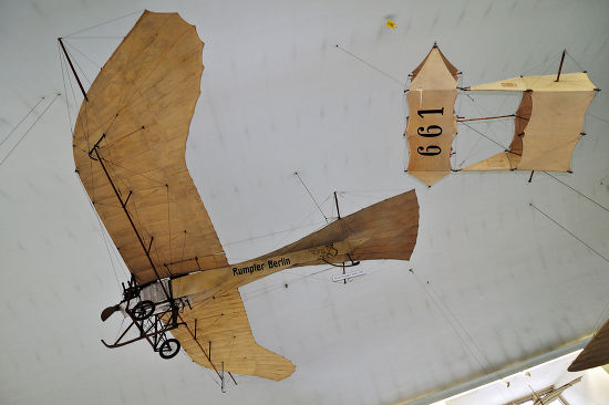 Etrich Rumpler Taube Plane 1910 Deutsches Editorial Stock Photo - Stock ...