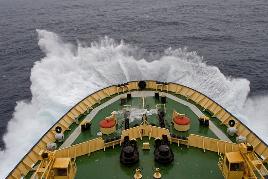 Russian Icebreaker Open Sea Drake Passage Editorial Stock Photo - Stock ...