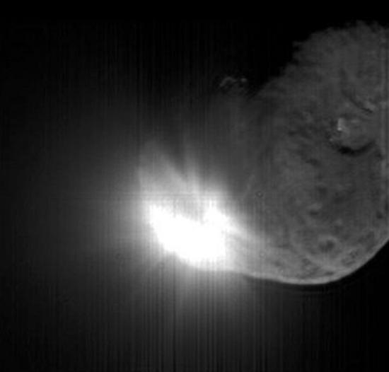 This Image Shows Deep Impacts Impactor Editorial Stock Photo - Stock ...