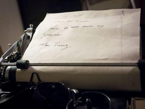 Alan Turing Office Restored Bletchley Park Editorial Stock Photo ...