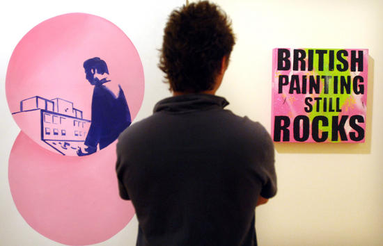 Painting By British Artist Stuart Semple Editorial Stock Photo - Stock ...