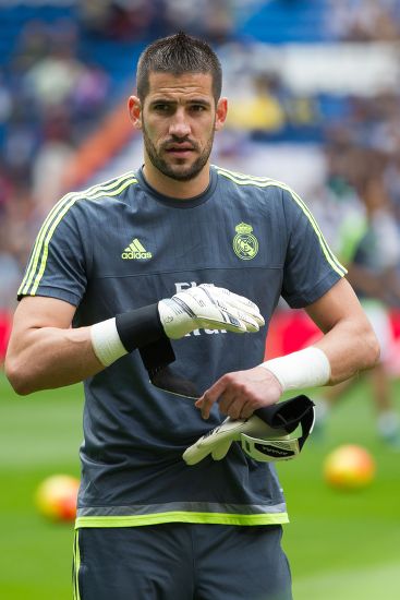 Real Madrids Spanish Goalkeeper Kiko Casilla Editorial Stock Photo ...