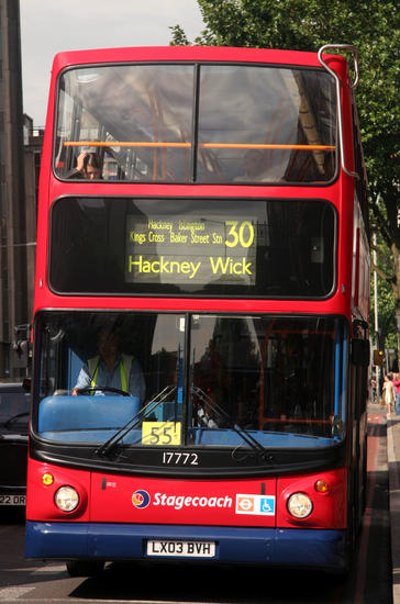 Number 30 Bus Similar One Involved Editorial Stock Photo - Stock Image ...