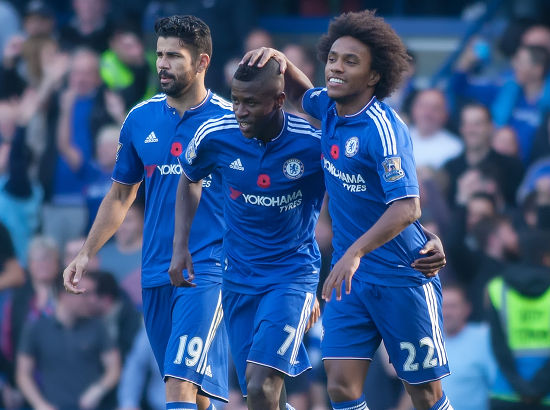 Ramires Chelsea 7 Celebrates Scoring Chelseas Editorial Stock Photo ...