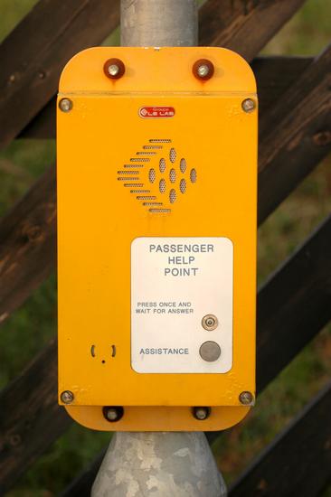Passenger Help Point On Platform Railway Editorial Stock Photo - Stock ...