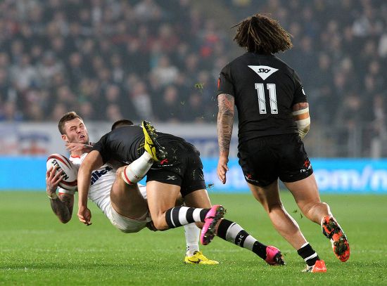Zak Hardaker England Tackled By Dean Editorial Stock Photo - Stock ...