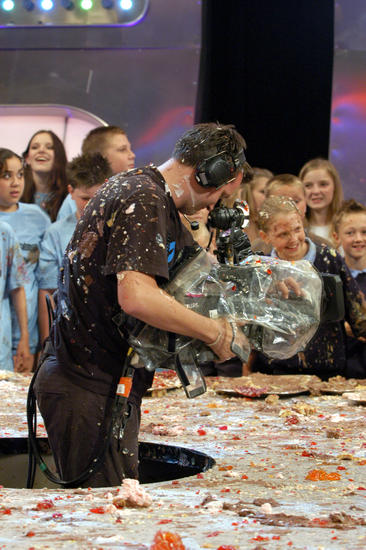 Cameraman Gets Gunged Food Fight Editorial Stock Photo - Stock Image ...
