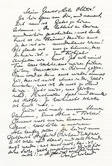 Handwriting Sample Letter Written By Richard Editorial Stock Photo ...