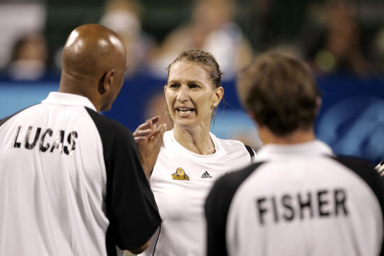 Steffi Graf Teammate Ashley Fisher Coach Editorial Stock Photo - Stock ...