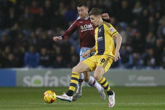 Fulhams Tom Cairney Burnleys David Jones Editorial Stock Photo - Stock ...