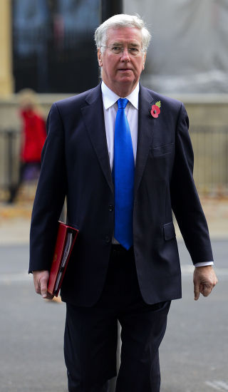 Michael Fallon Mp Secretary State Defence Editorial Stock Photo - Stock ...