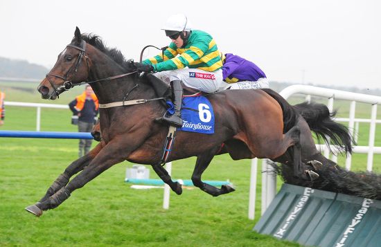 Fairyhouse Falcon Crest Barry Geraghty Beats Editorial Stock Photo ...