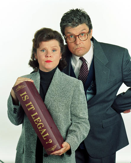 Imelda Staunton Patrick Barlow Legal 1995 Editorial Stock Photo - Stock ...