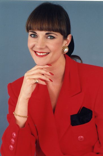 Sue Carpenter Presenter Transworld Sport 1990 Editorial Stock Photo ...