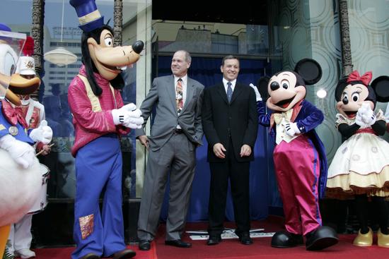 Donald Duck Goofy Michael Eisner Robert Editorial Stock Photo - Stock ...