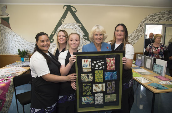Camilla Duchess Cornwall Visits Arohata Prison Editorial Stock Photo ...