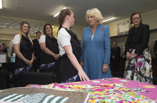 Camilla Duchess Cornwall Visits Arohata Prison Editorial Stock Photo ...
