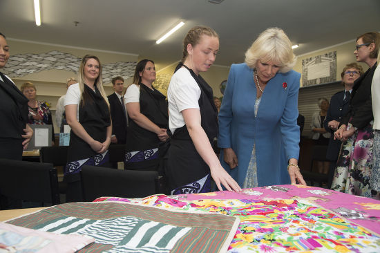 Camilla Duchess Cornwall Visits Arohata Prison Editorial Stock Photo ...
