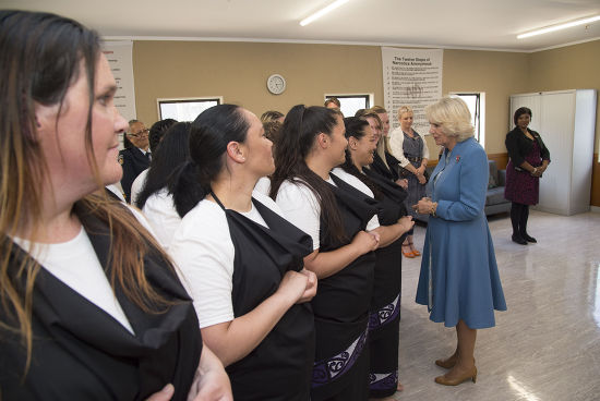 Camilla Duchess Cornwall Visits Arohata Prison Editorial Stock Photo ...