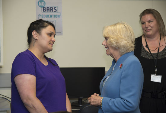 Camilla Duchess Cornwall Visits Arohata Prison Editorial Stock Photo ...