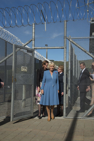 Camilla Duchess Cornwall Visits Arohata Prison Editorial Stock Photo ...