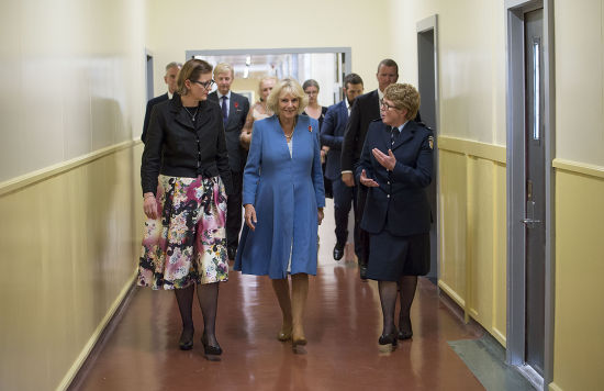 Camilla Duchess Cornwall Visits Arohata Prison Editorial Stock Photo ...