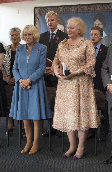 Camilla Duchess Cornwall Amanda Mcmanus Private Editorial Stock Photo ...